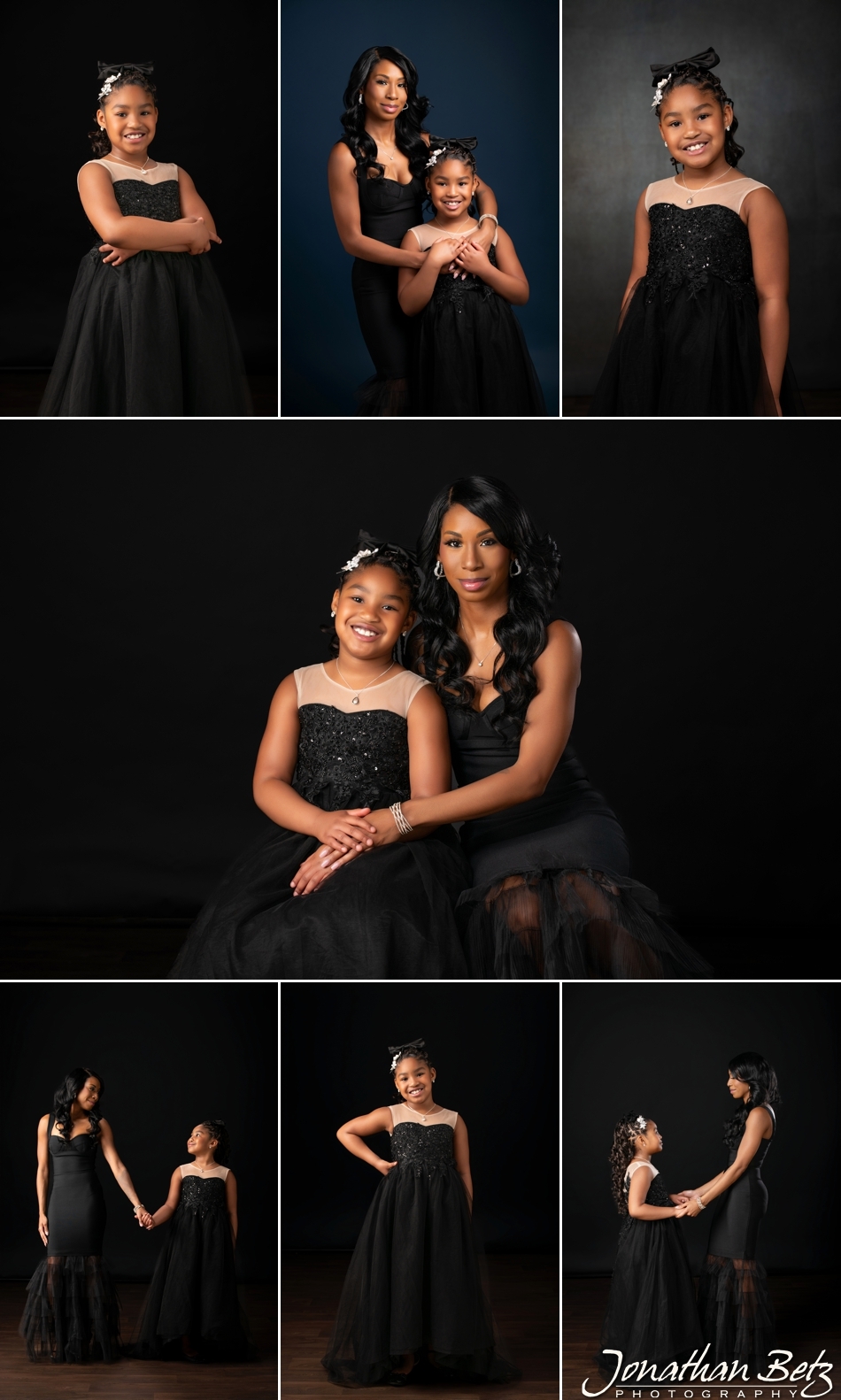 Elegant Mom & Daughter Studio Portraits » Jonathan Betz Photography Blog